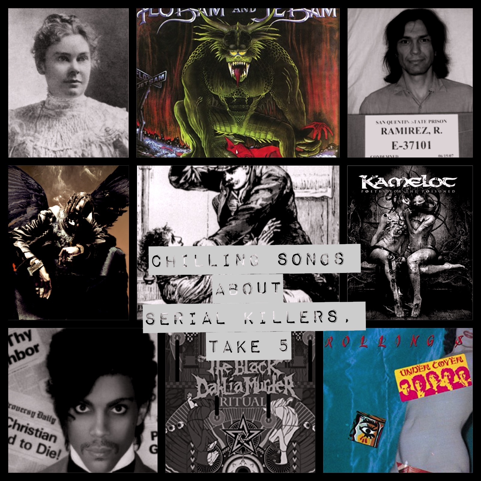 Chilling Songs About Serial Killers, Take 5 | Playlist 🎧