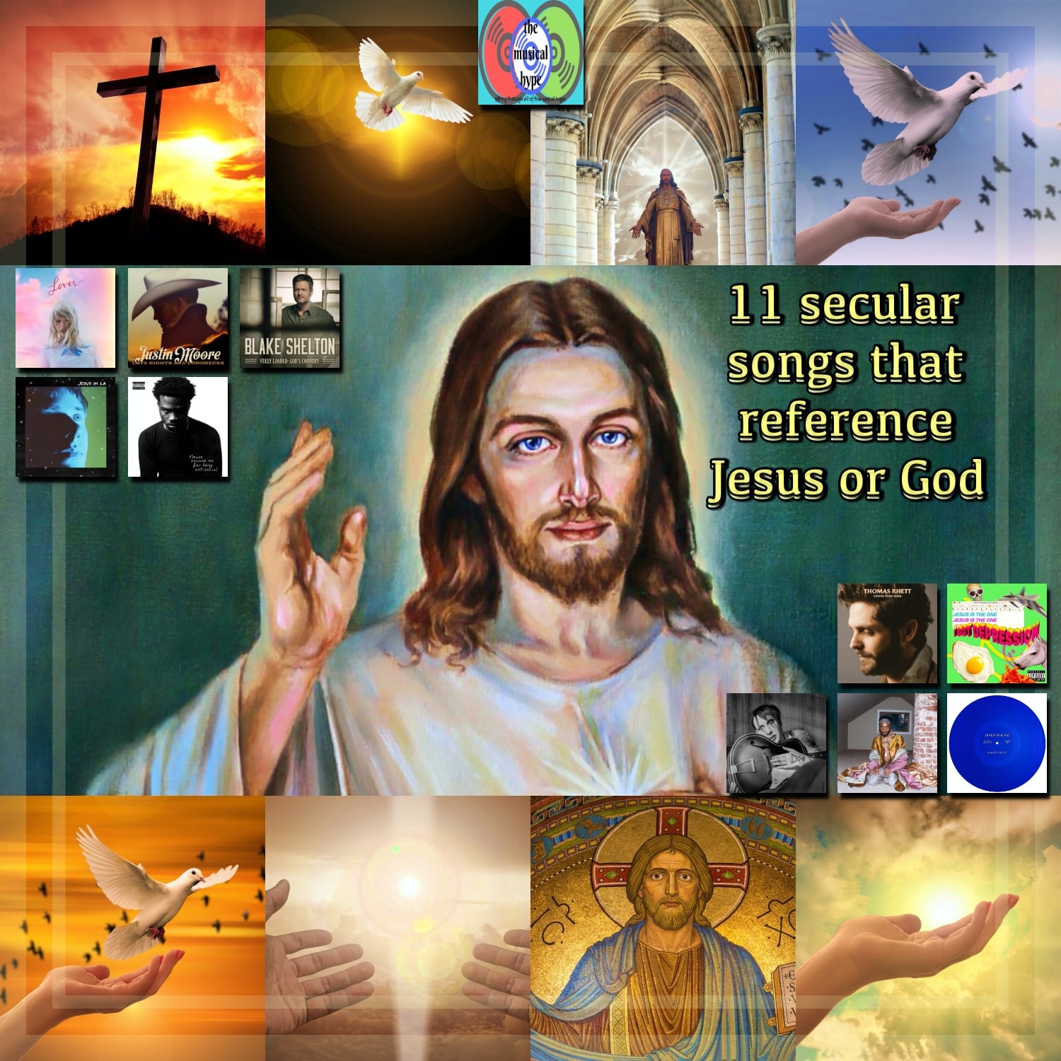 11 Secular Songs from 2019 That Reference Jesus or God | Playlist 🎧