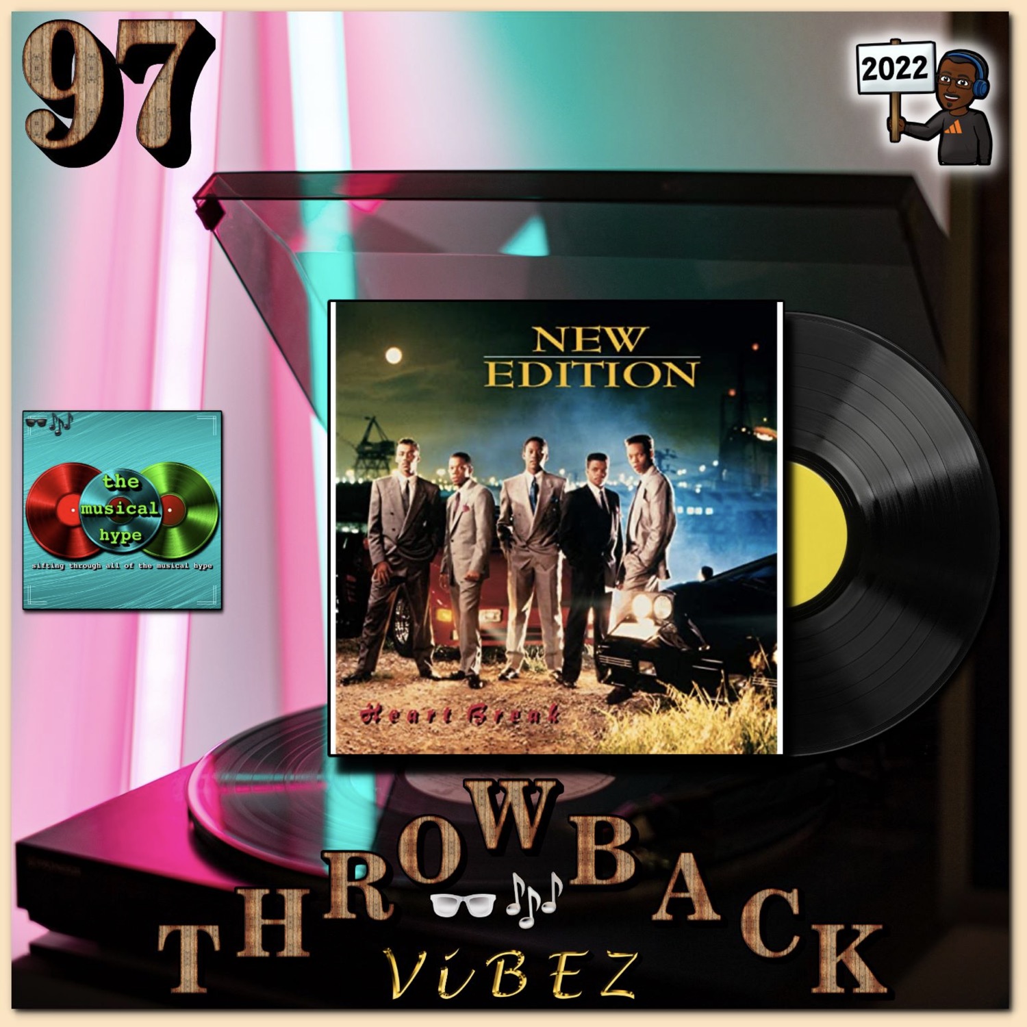 New Edition, “Can You Stand The Rain” | Throwback Vibez 🕶️🎶