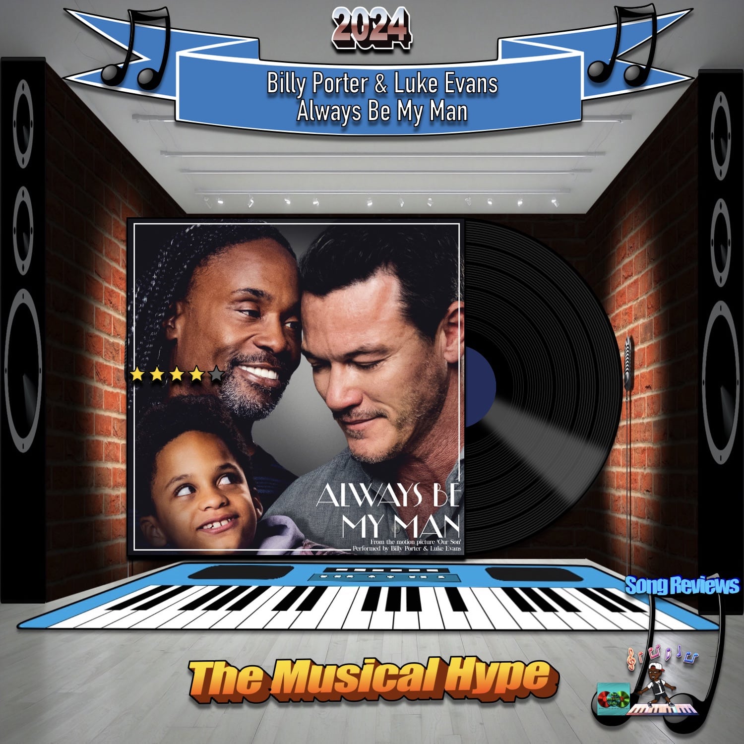 Billy Porter & Luke Evans, Always Be My Man | Song Review 🎵