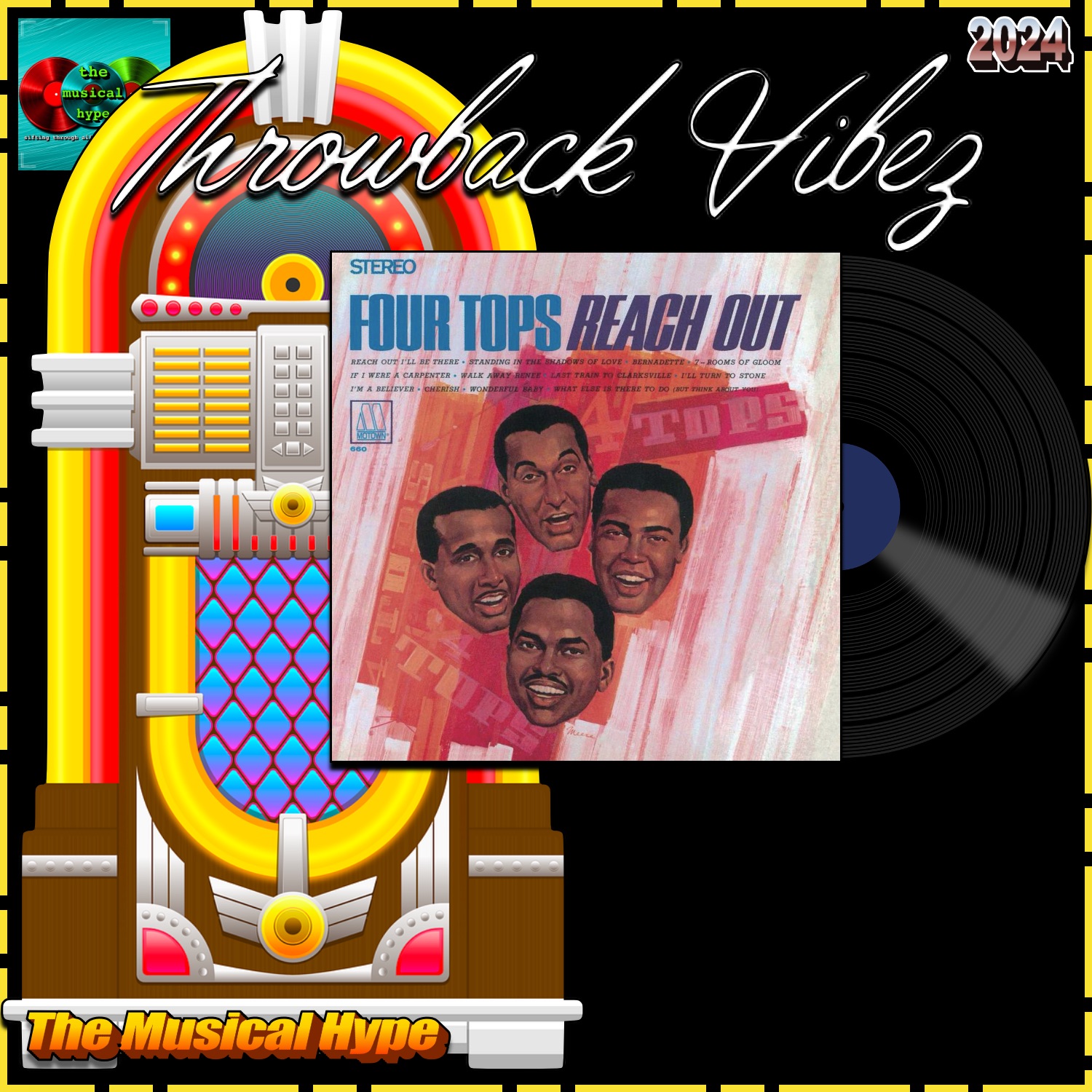 Four Tops, Reach Out I’ll Be There | Throwback Vibez 🕶️🎶